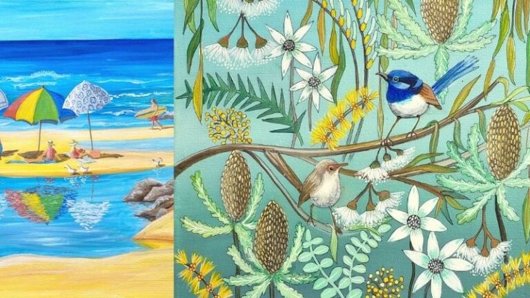 Greg Martin Vale - Painting the South Coast | The Garden Berry